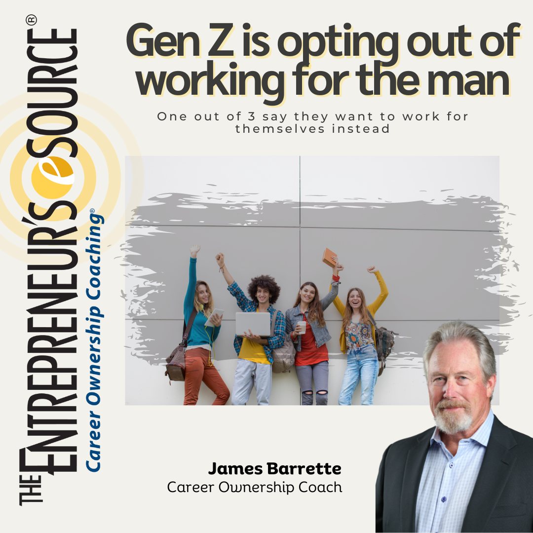 Gen Z is opting out of working for the man | One out of 3 say they want ...